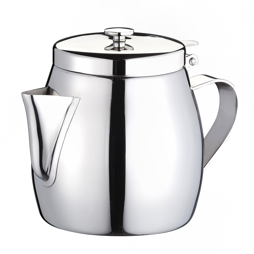 Browne Stackable Teapot, 10 oz, Stainless Steel (515262)