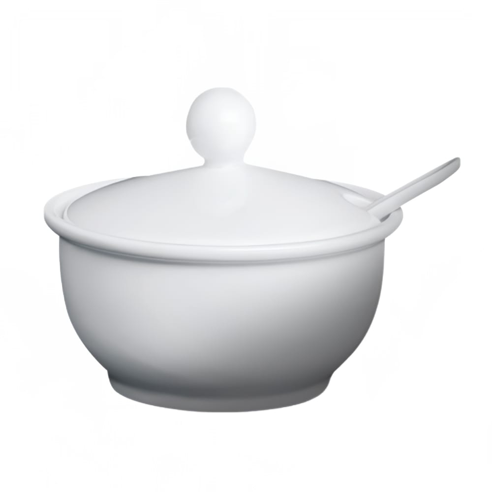 Cameo China Round 4 oz Condiment Server - White (210-35)