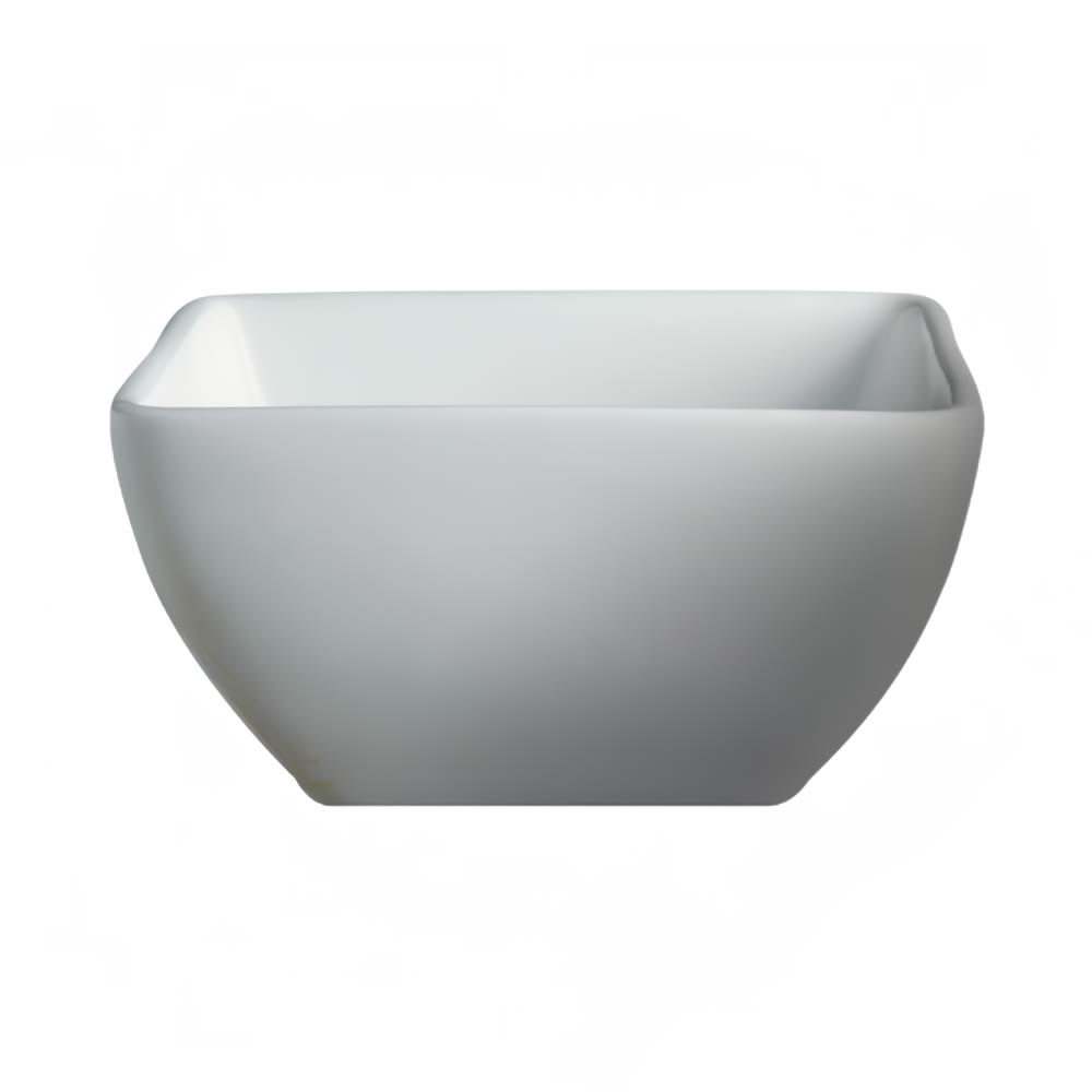 Cameo China 12 oz Square Bowl - Ceramic, White (710-54)