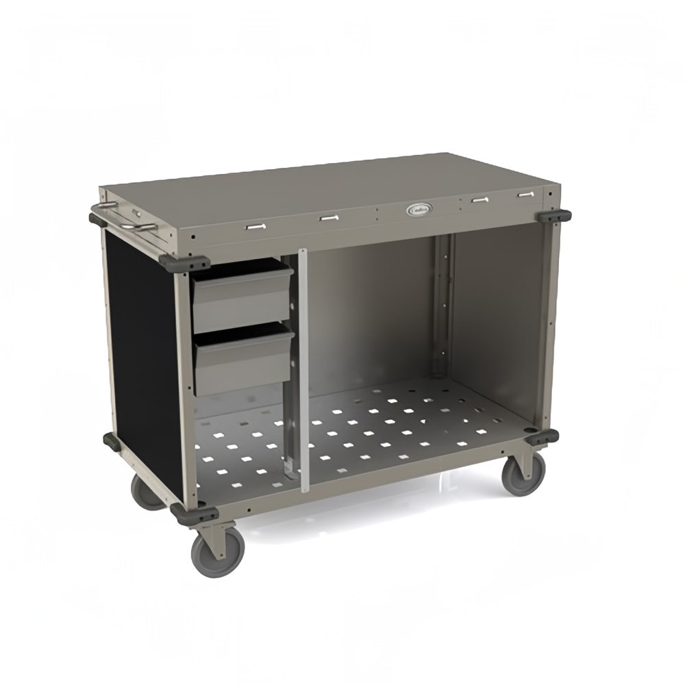 Cadco CBC-PHRX-L5 52 1/2" Mobile Demo/Sampling Cart w/ (2) Drawers ...