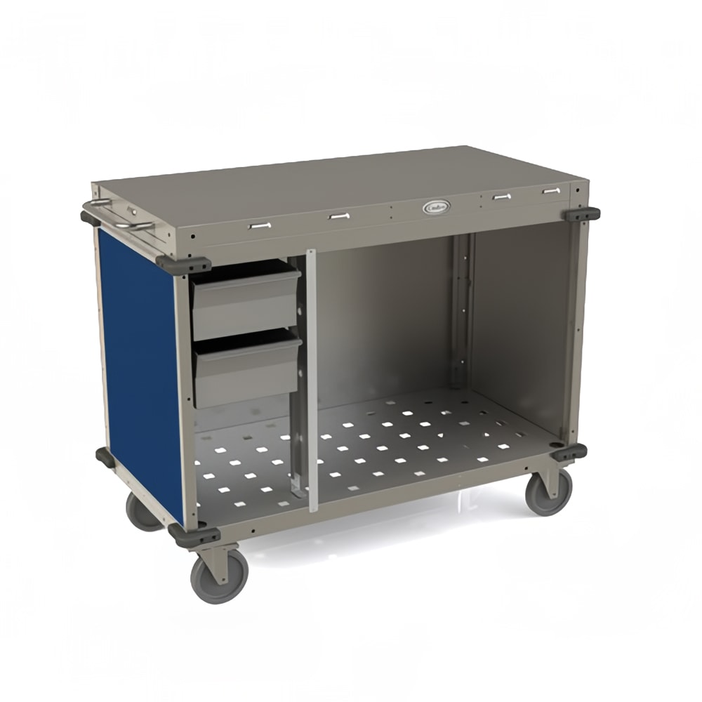 Cadco CBC-PHRX-L4 52 1/2" Mobile Demo/Sampling Cart w/ (2) Drawers ...