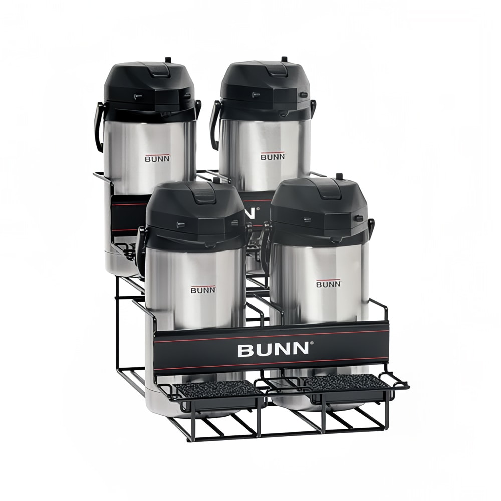 Bunn UNIV-4 APR Universal Airpot Rack, For 4 Airpots, Holds 2 Upper/2 ...