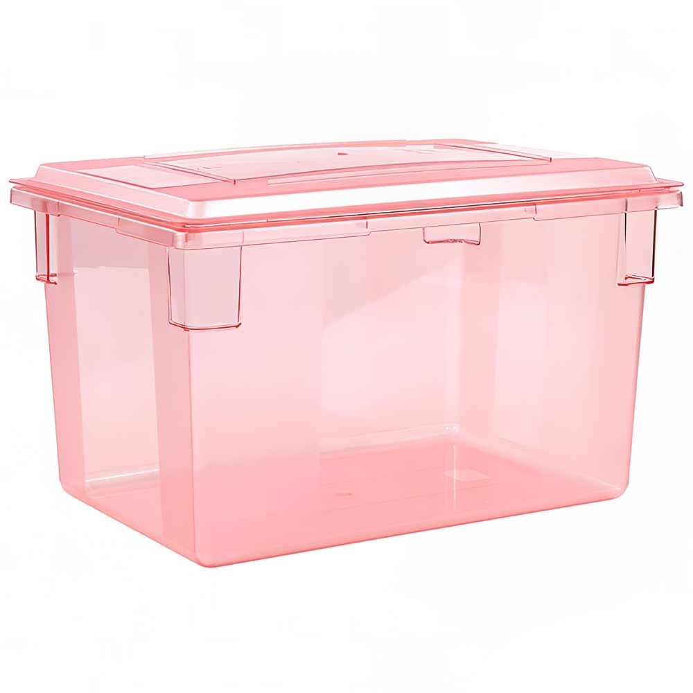 Carlisle 21 1/2 gal Food Storage Box - 26x18x15" Red (10624C05)