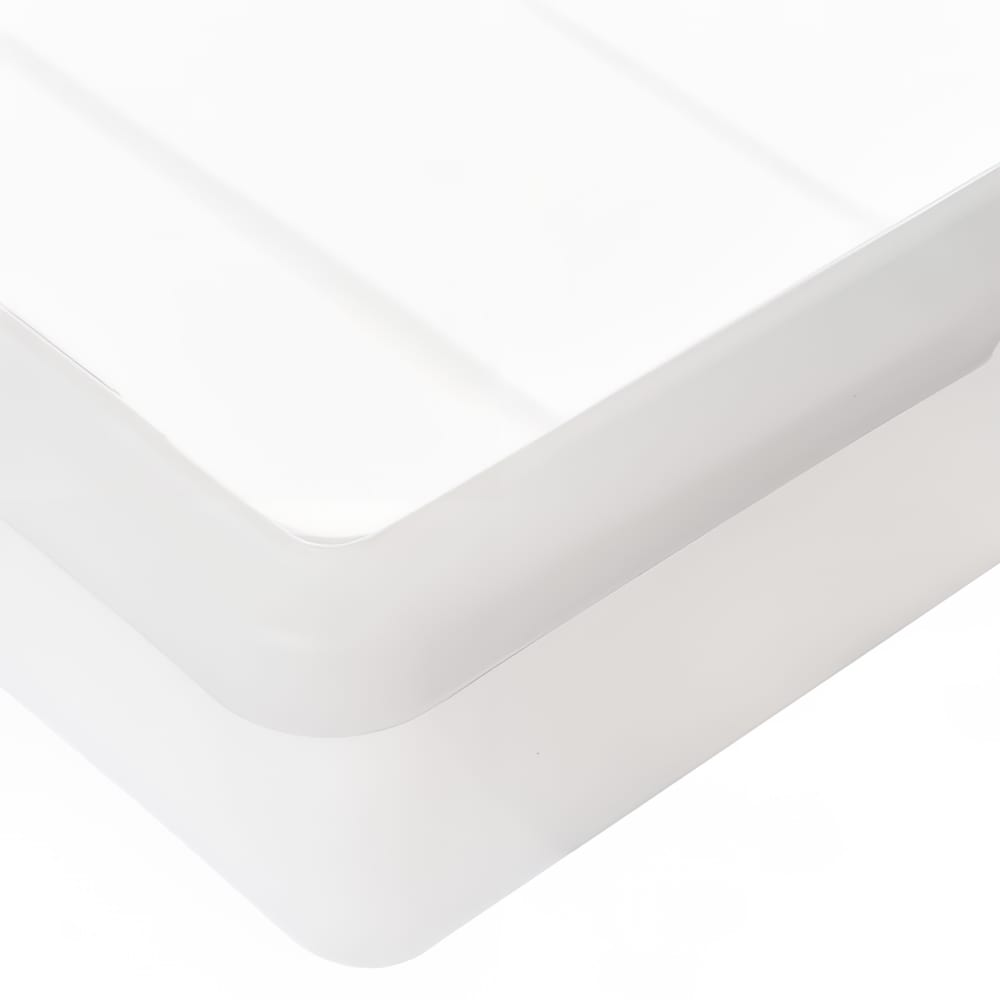 Carlisle 8 1/2 gal Food Storage Box - 26x18x6" White (1064102)