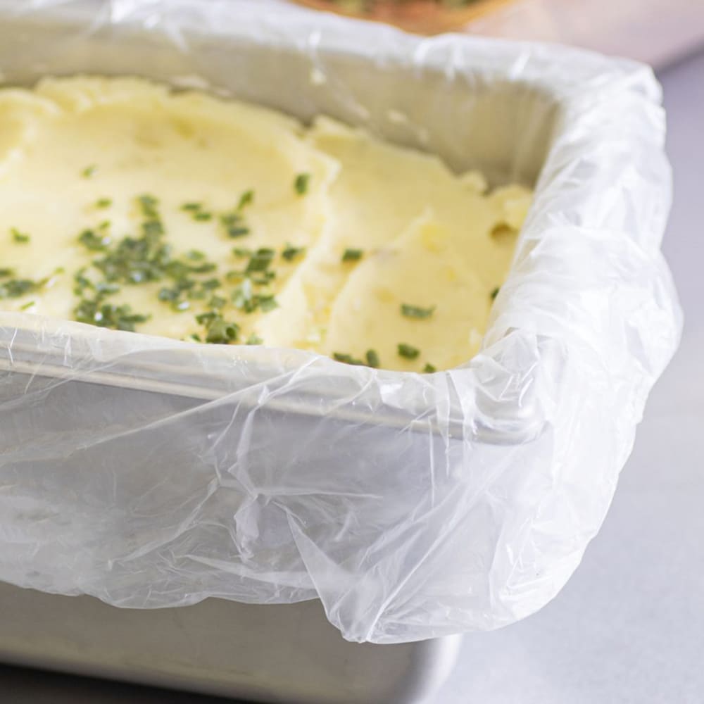 Handgards Panhandlers Steam Pan Liner w/ Twist Ties - 19 1/2" x 10 ...