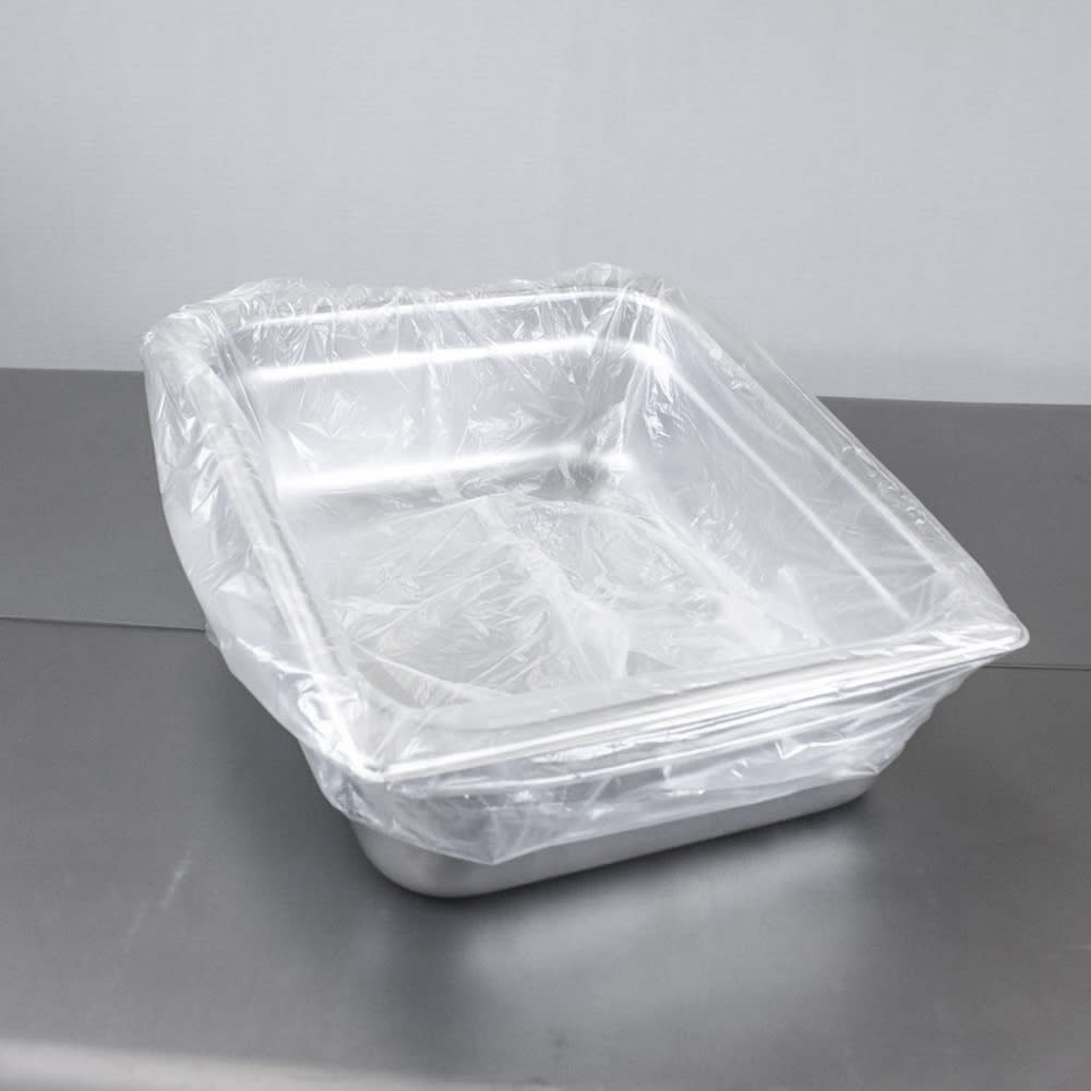 Handgards Panhandlers Steam Pan Liner w/ Twist Ties - 24" x 17", HDPE ...