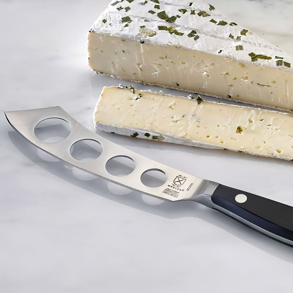Mercer Culinary M23605 5" Soft Cheese Knife w/ Black Ergonomic POM ...