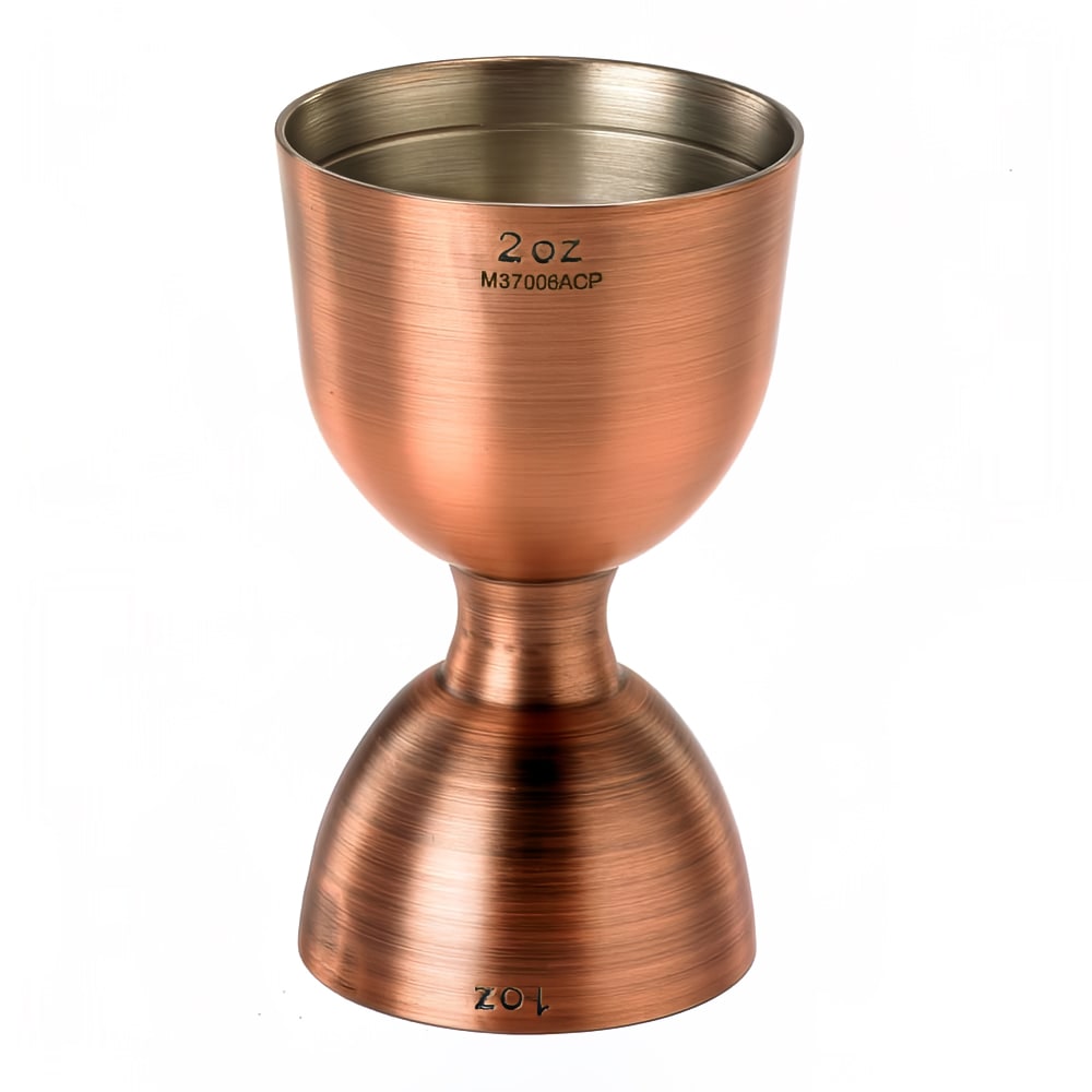 Barfly Double Jigger - 1 oz & 2 oz, Stainless Steel, Antique Copper ...