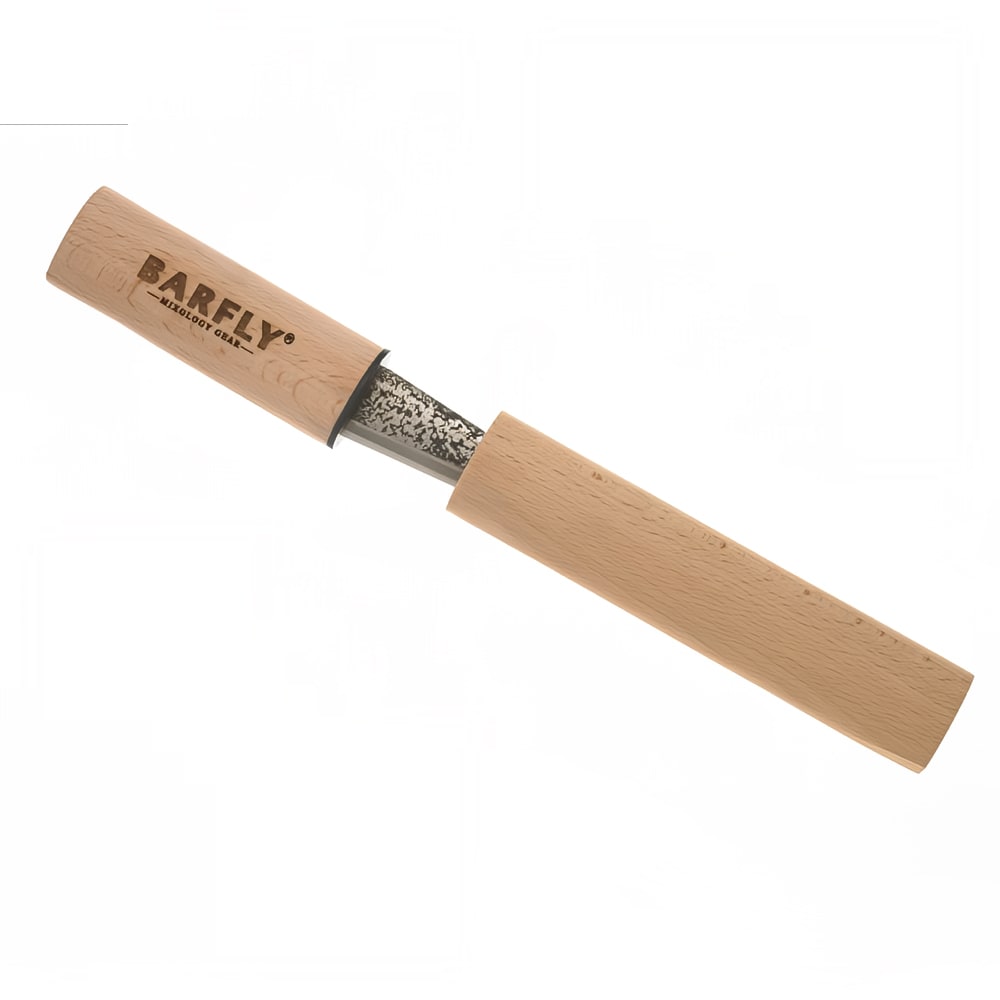Barfly 4" Ice Knife w/ Beech Wood Handle - Stainless Steel (M37063)