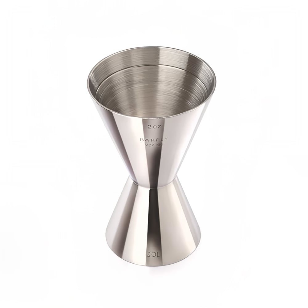 Barfly SuperFly™ Heavy Duty Jigger - 1 oz & 2 oz, Stainless (M37166)