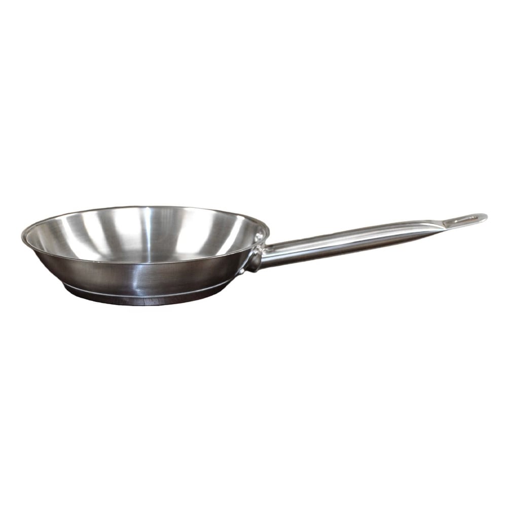 Thunder Group SLSFP4008 8" Stainless Steel Frying Pan w/ Hollow Metal ...