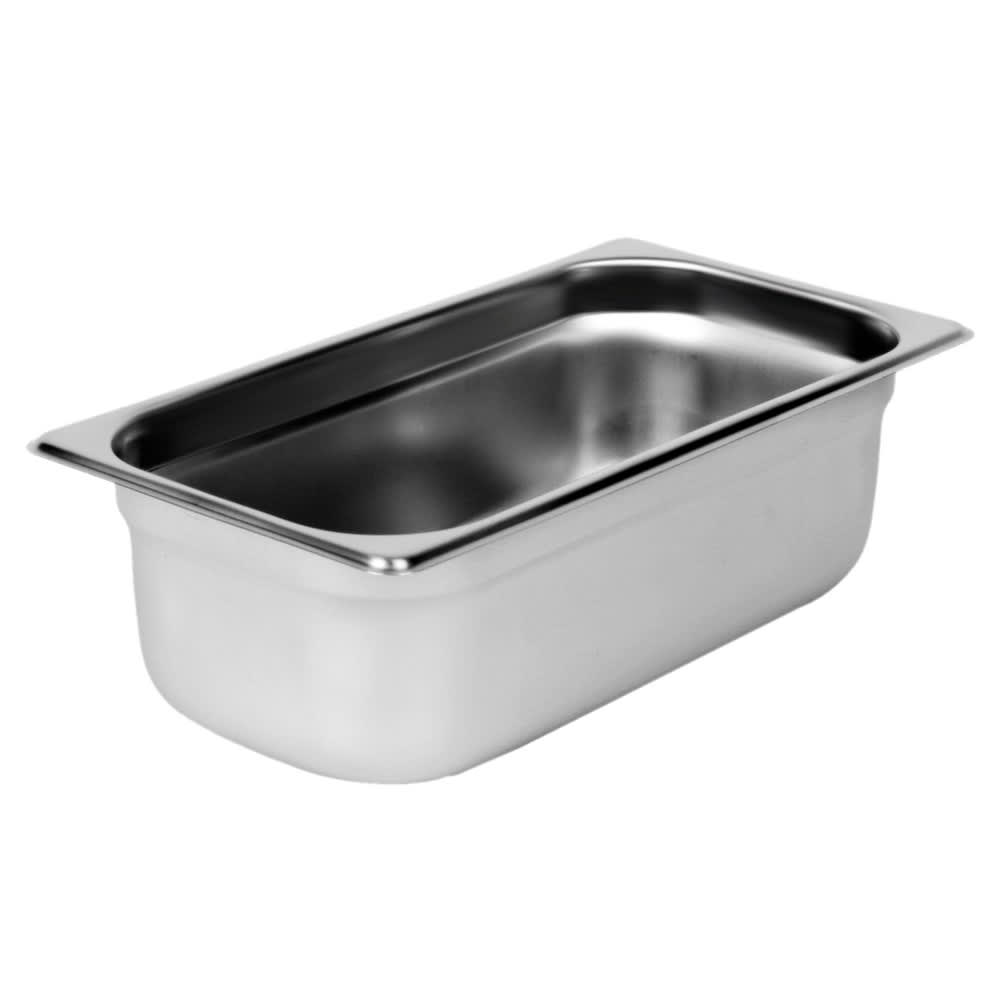 Thunder Group STPA3134 Third Size Steam Pan, Stainless