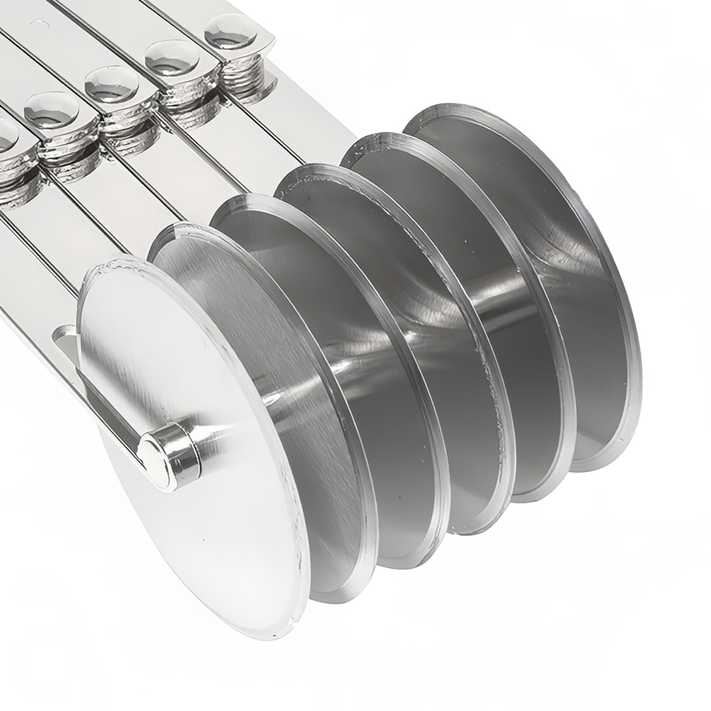 American Metalcraft MWPC6X2 Multi-Wheel Pastry Cutter w/ Six 2 ...
