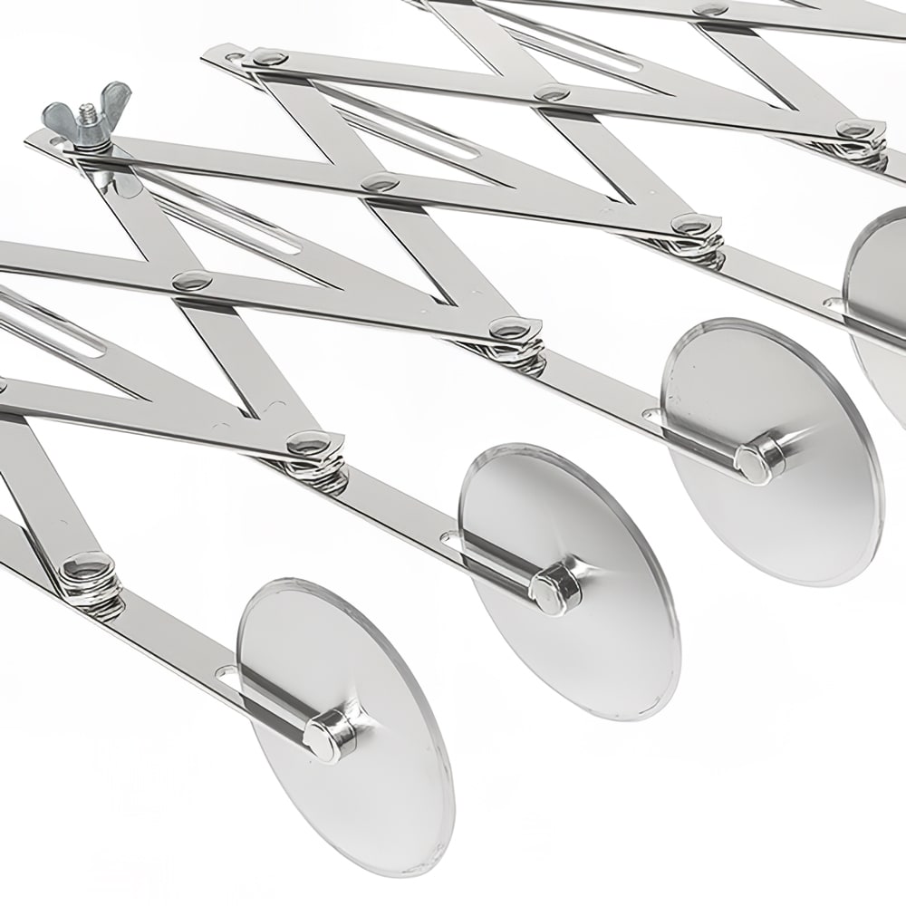American Metalcraft MWPC6X2 Multi-Wheel Pastry Cutter w/ Six 2 ...