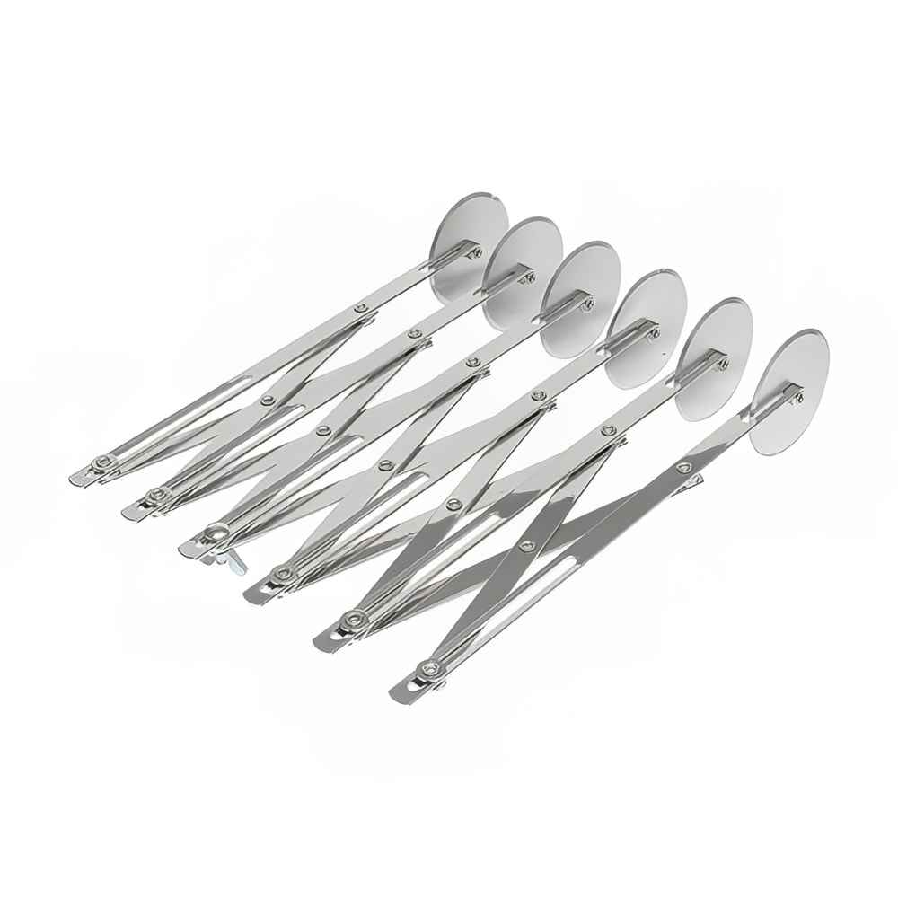 American Metalcraft MWPC6X2 Multi-Wheel Pastry Cutter w/ Six 2 ...