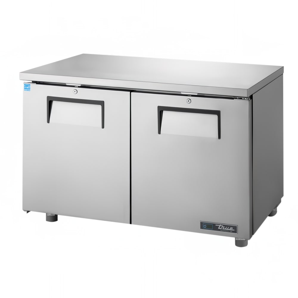True TUC-48-C-HC 48 3/8" W Undercounter Refrigerator w/ (2) Sections ...