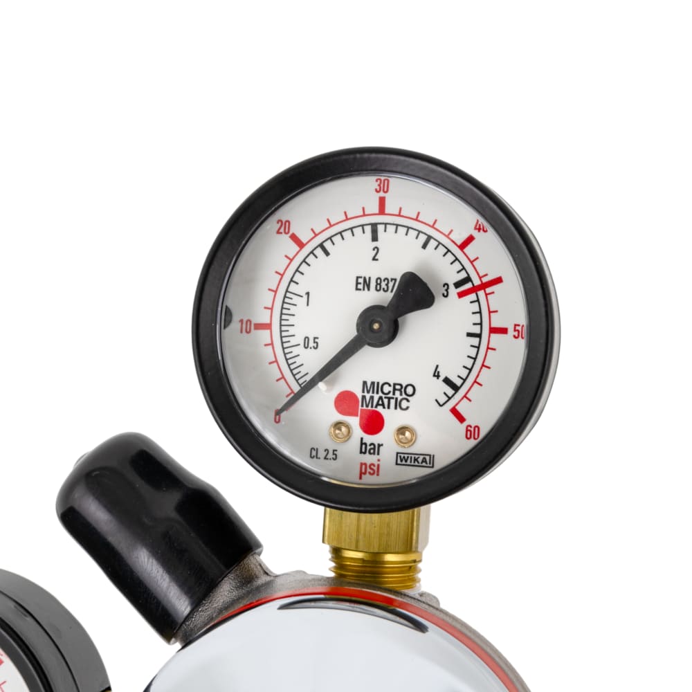 Micro Matic 842N-PP Double Gauge Nitrogen Regulator - Premium Plus