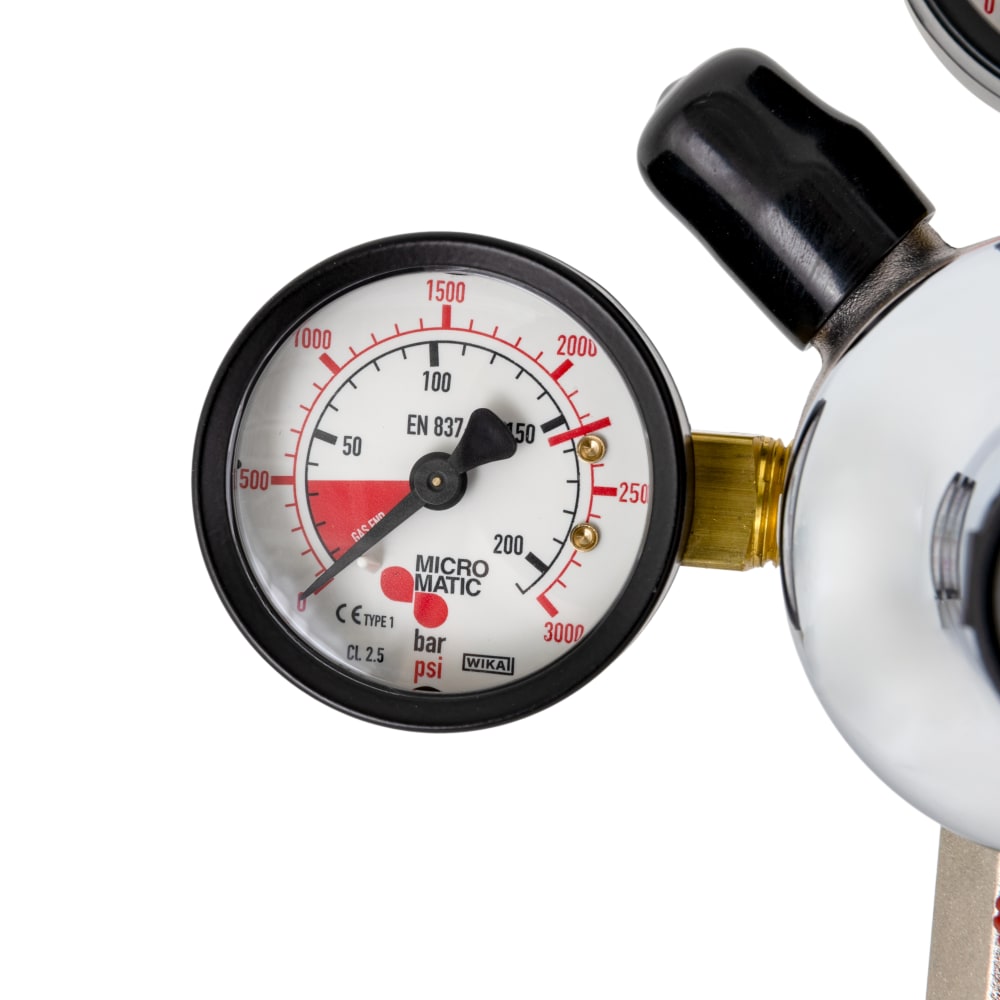 Micro Matic 842N-PP Double Gauge Nitrogen Regulator - Premium Plus