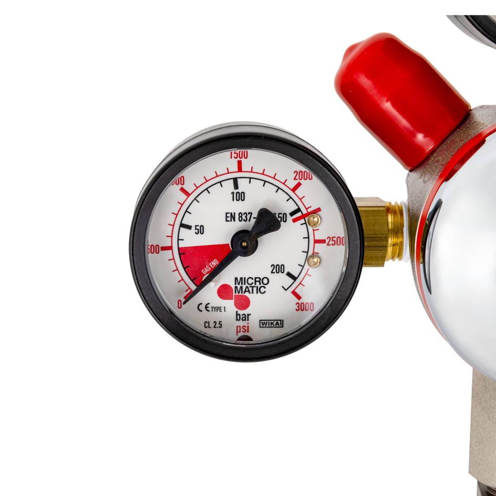 Micro Matic 942BN-PP Double Gauge High Pressure Primary Nitrogen Regulator