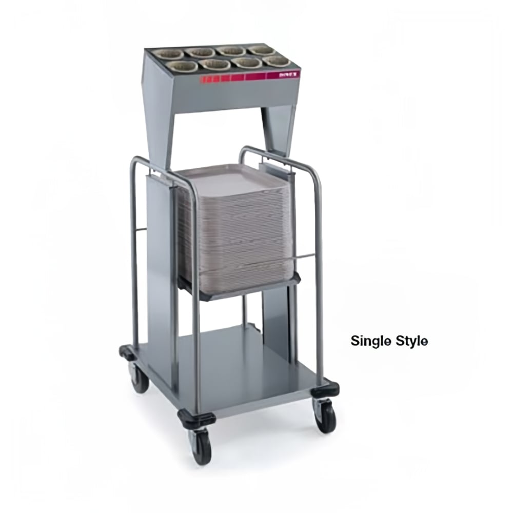 Dinex DXPIDTS1S1622 Open Single Tray Silverware Dispenser w/ 8 Cylinder ...