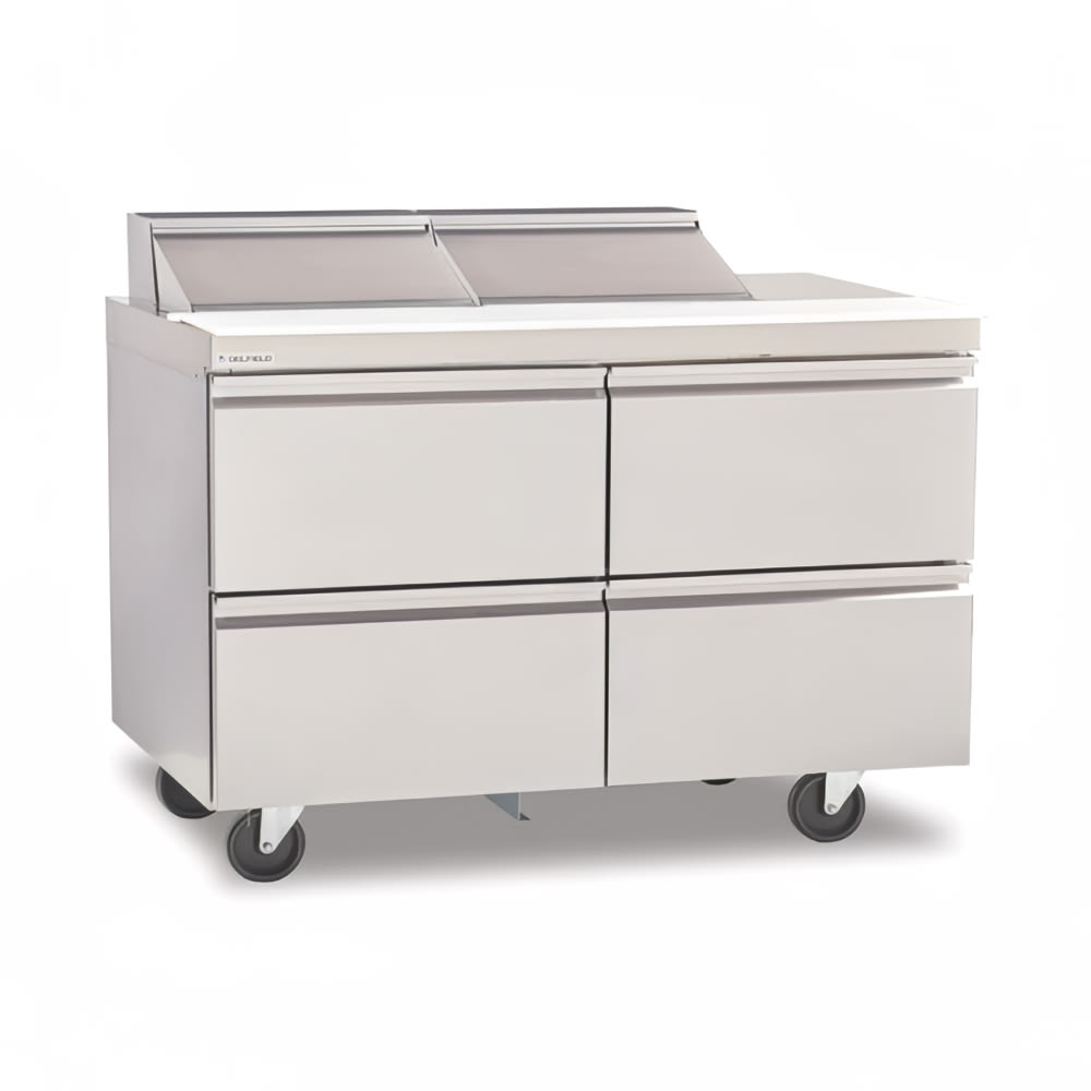 Delfield D4448NP-18M 48" Mega Top Sandwich/Salad Prep Table w ...