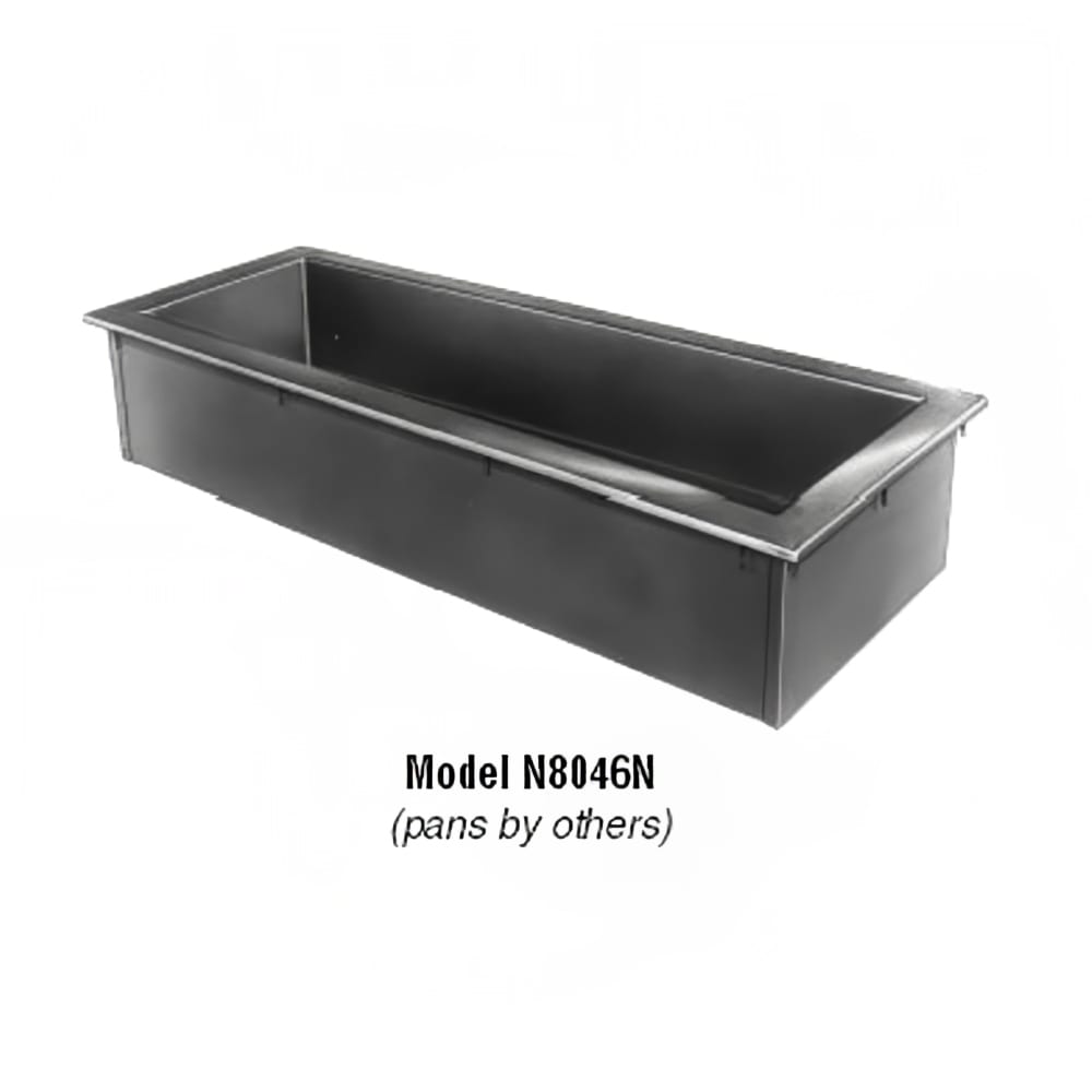 Delfield N8043 44" Drop-In Cold Well w/ (3) Pan Capacity, Ice Cooled