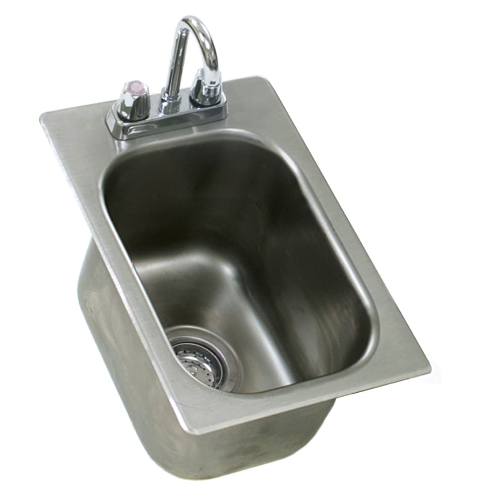 Eagle Group SR12-14-9.5-1 (1) Compartment Drop-in Sink - 12" x 14 ...