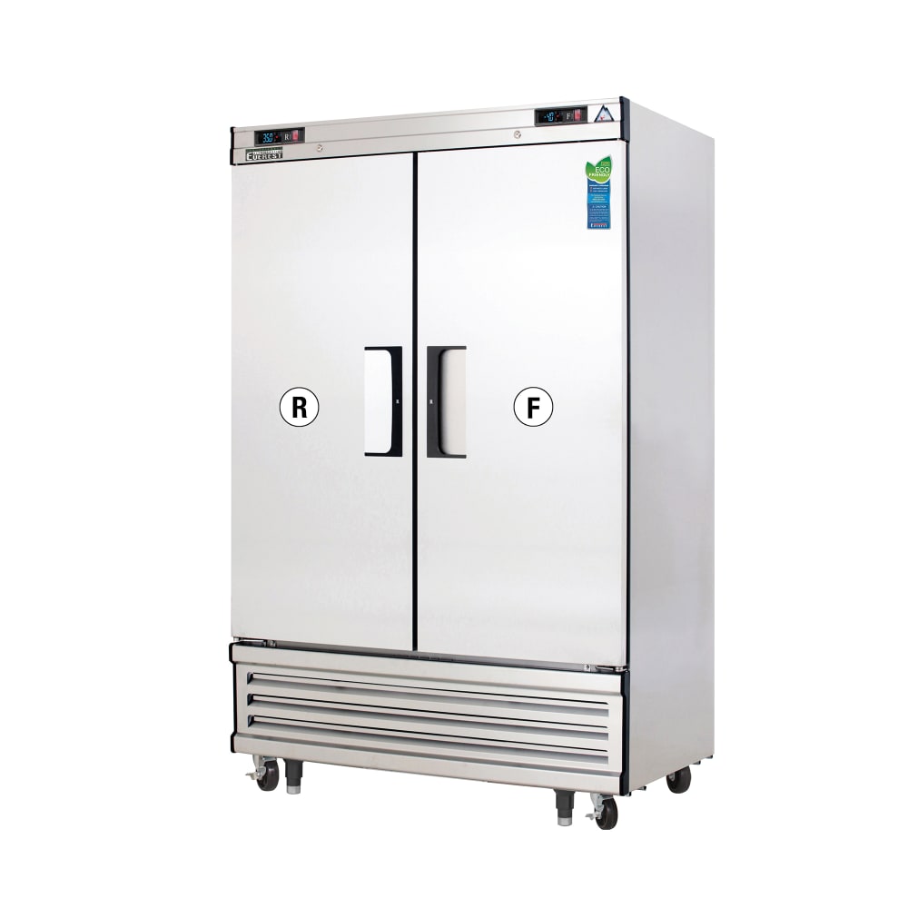 Two door fridge freezer store