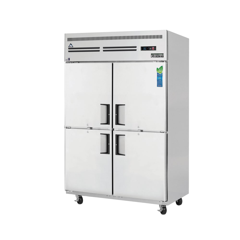 Everest Refrigeration ESRH4 49 5/8" Two Section Reach In Refrigerator ...