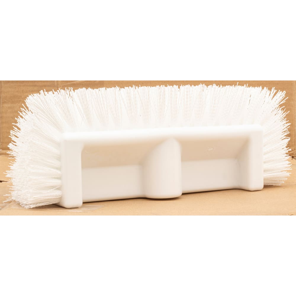 Carlisle 10" Dual Surface Floor Scrub Brush Head - Split Shape, Poly ...