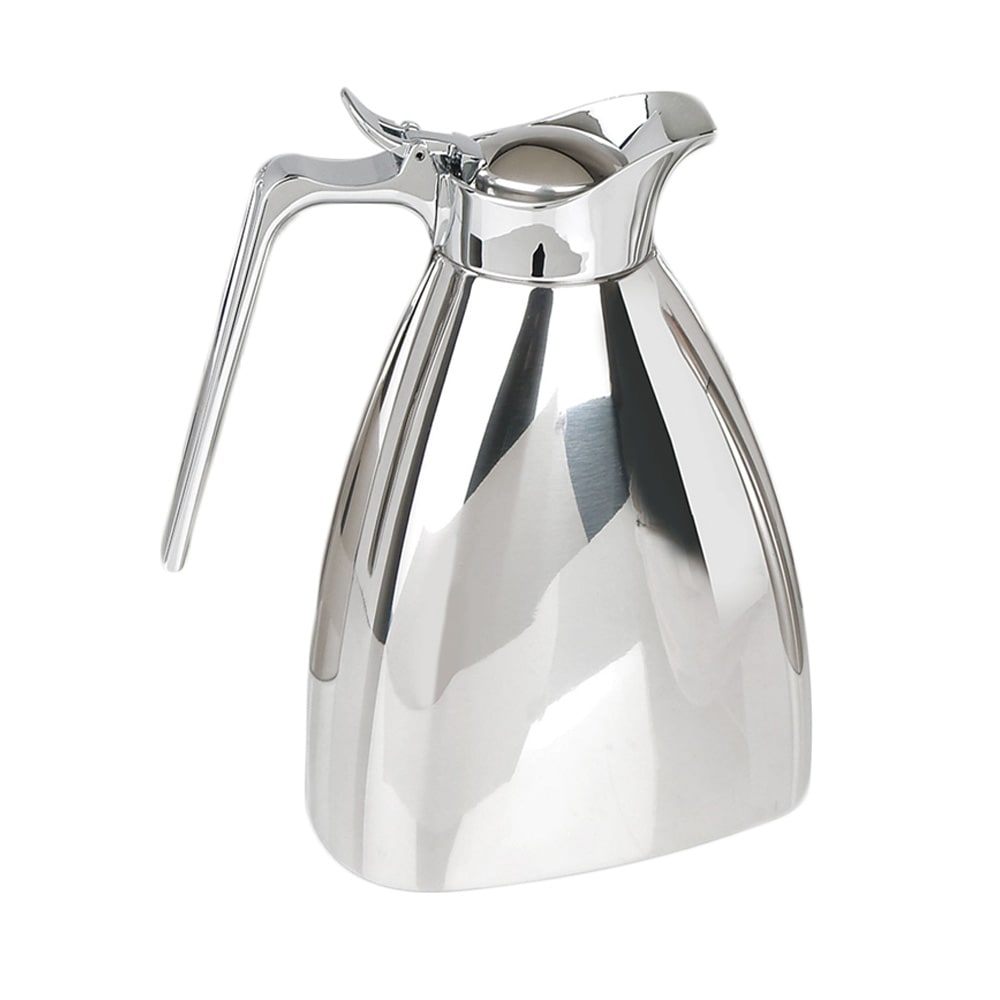Eastern Tabletop 7533 1 liter Insulated Beverage Server - Stainless Steel