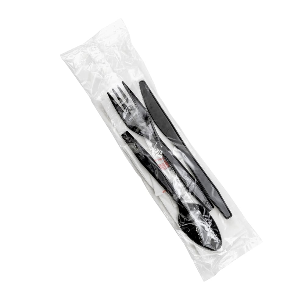 D&W Fine Pack Medium Weight Disposable Cutlery Set - Polypropylene ...