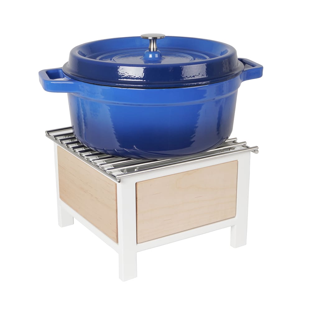 Cal-Mil 22412-71 Square Chafer Alternative - 10"W x 10"D x 6 3/4"H ...