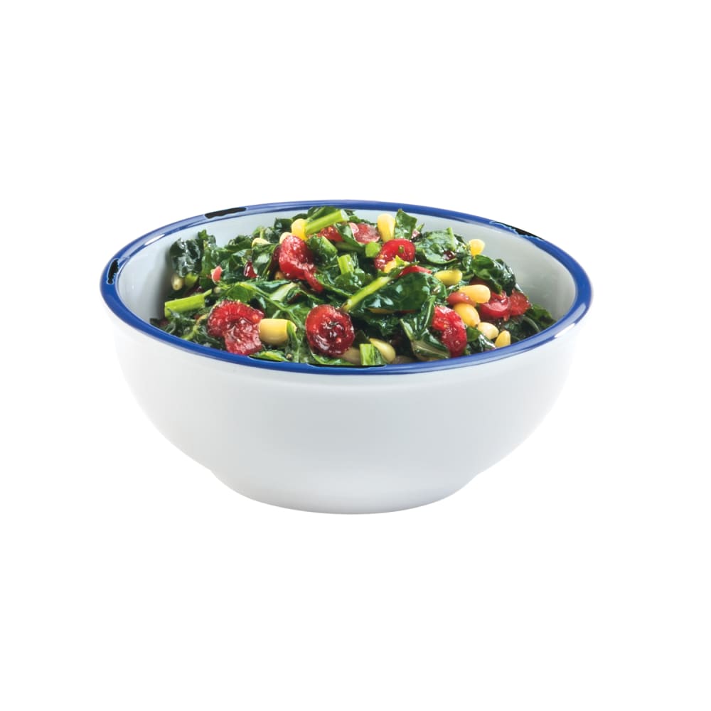 Cal-Mil 3467-5-15 5 1/2" Round Melamine Bowl, White