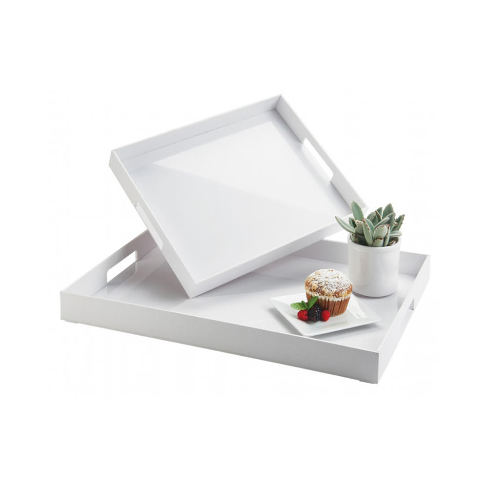 Cal-Mil 2/15/3475 Rectangular Room Service Tray - 19 1/2" x 15 1/2 ...