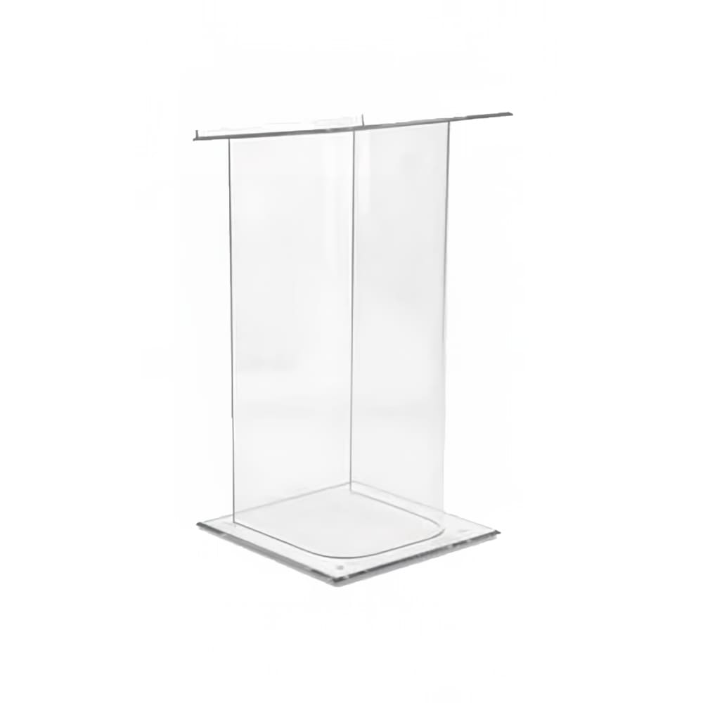 Forbes Industries Floor Podium - 23 1/2"L x 24"W x 46 3/4"H, Acrylic ...