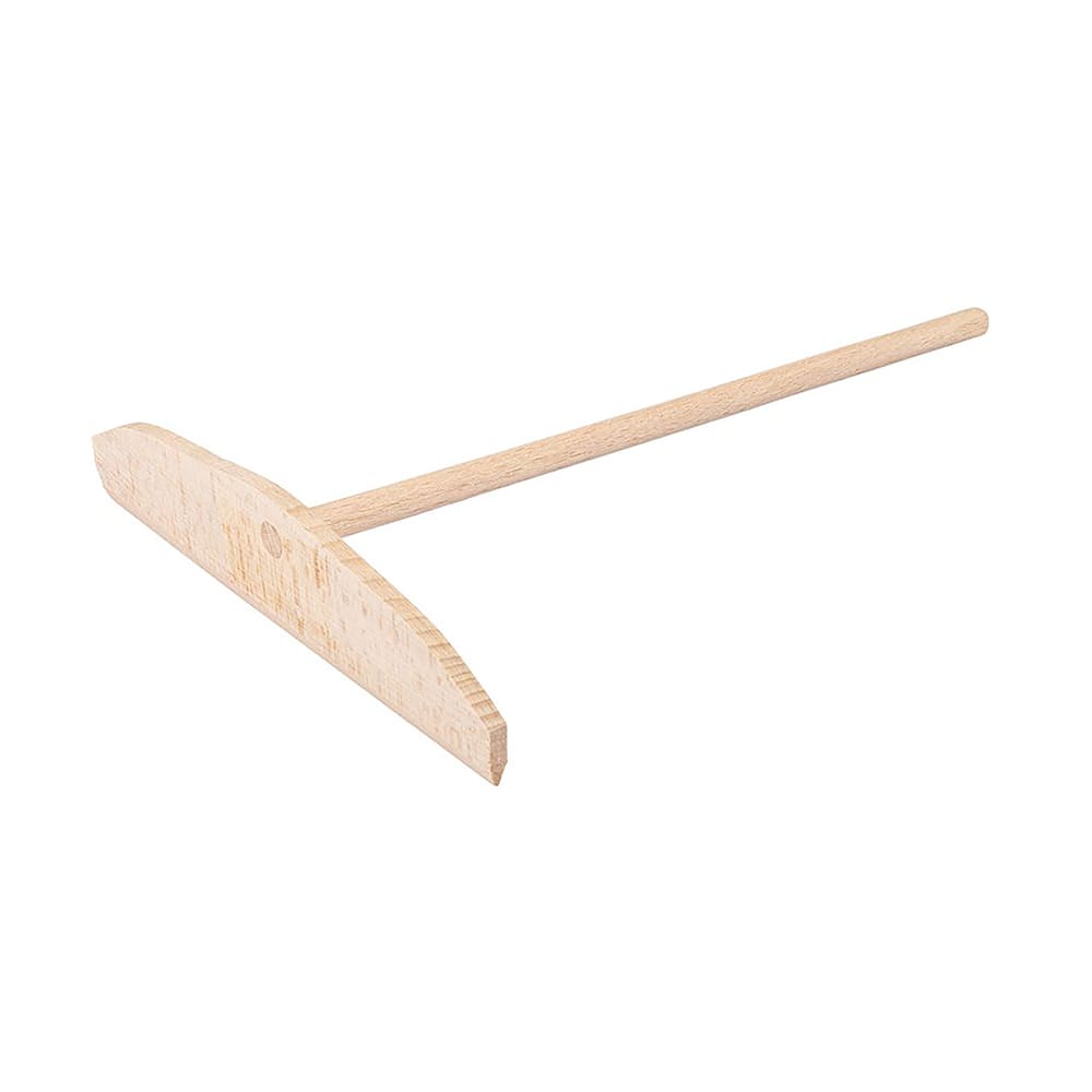 Matfer Bourgeat 071950 15 3/4" Crepe Dough Scraper, Beechwood