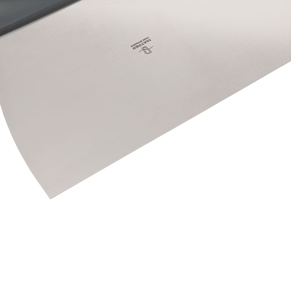 Matfer Bourgeat 112641 Chocolate Scraper - 7" x 4" Blade, Stainless ...