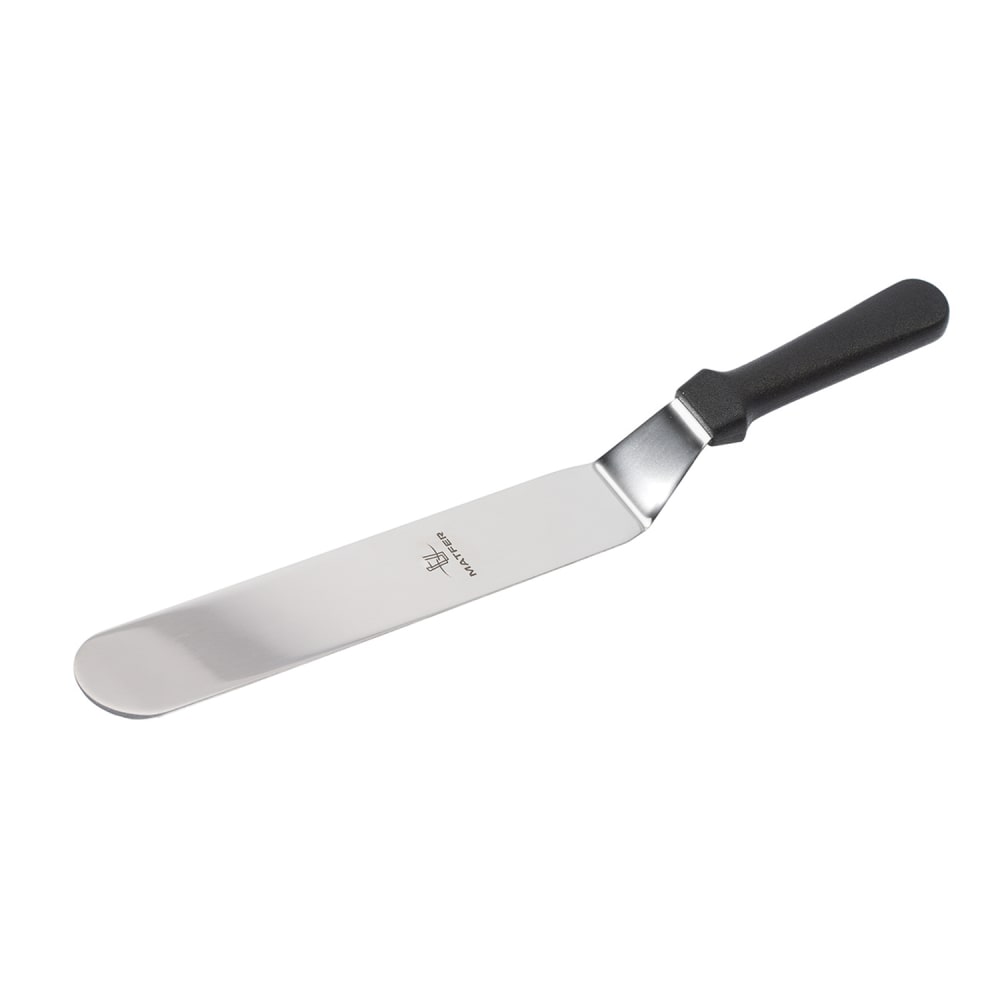 Matfer Bourgeat 112670 6 1/4" Flexible Offset Spatula w/ Plastic Handle ...