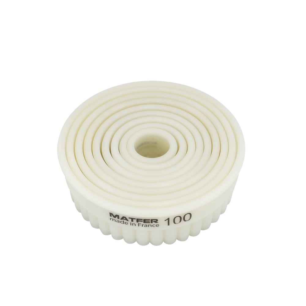 Matfer Bourgeat 150101 9 Piece Round & Fluted Pastry Cutter Set w ...