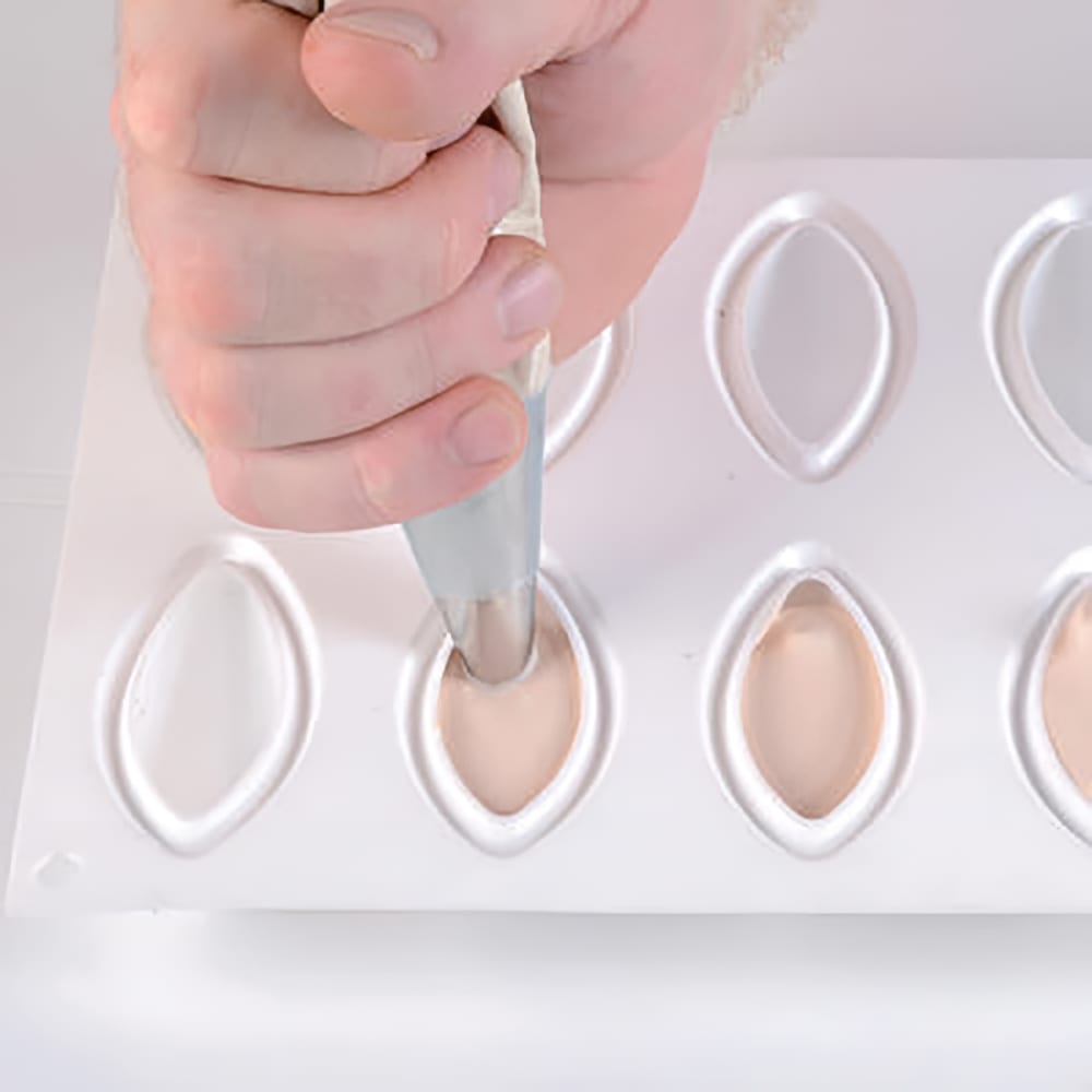 Silikomart Silikomart® 3D "Quenelle" Mold w/ 12 Sections - Silicone (258313)