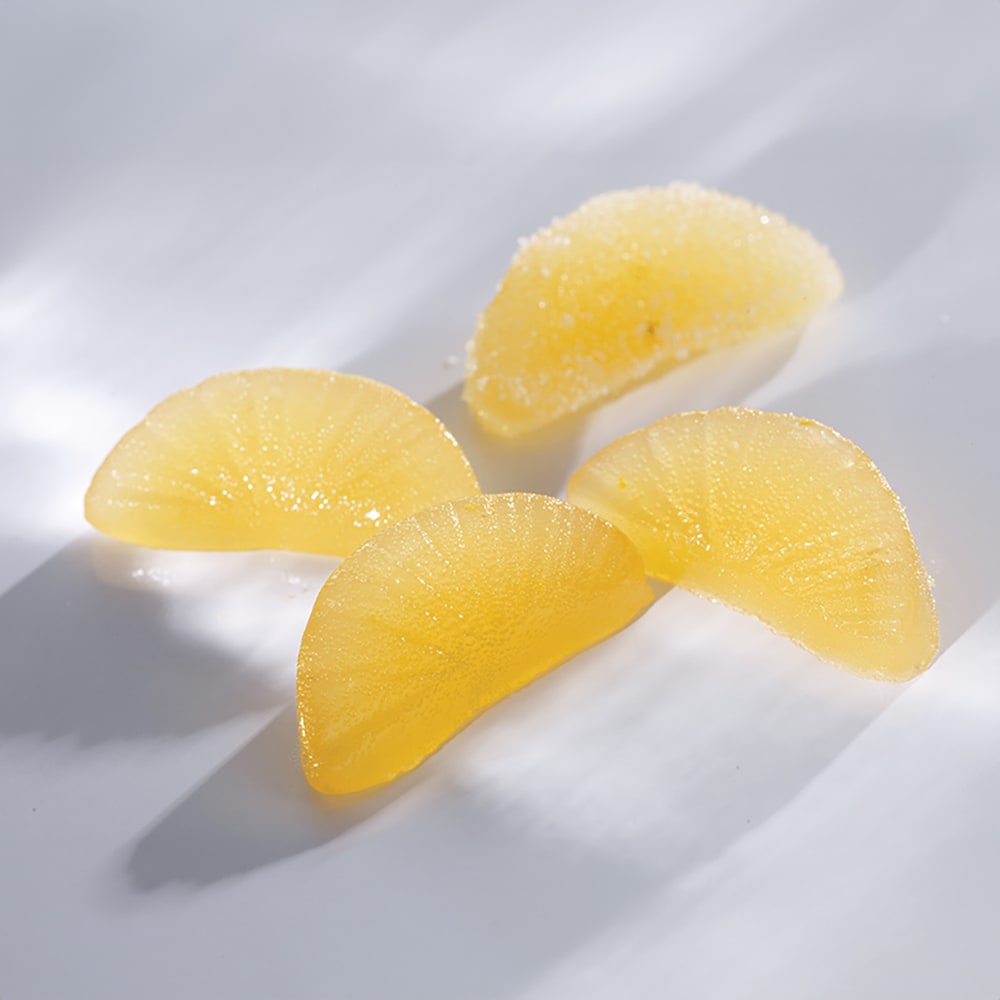 Martellato 339010 Tangerine Slice Fruit Jelly Mold w/ 24 Sections ...