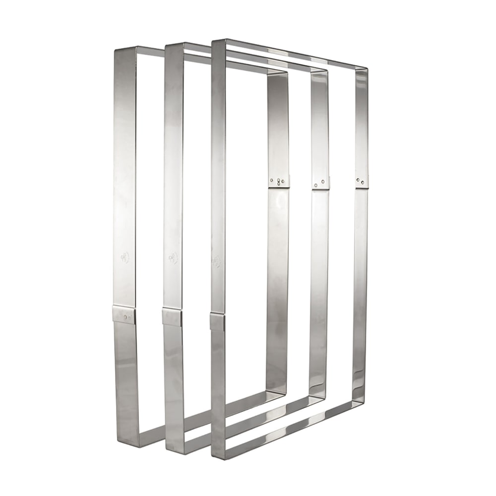 Matfer Bourgeat 371003 Rectangular Cake Frame - 22 3/4"L x 15"W x 1 3/8 ...