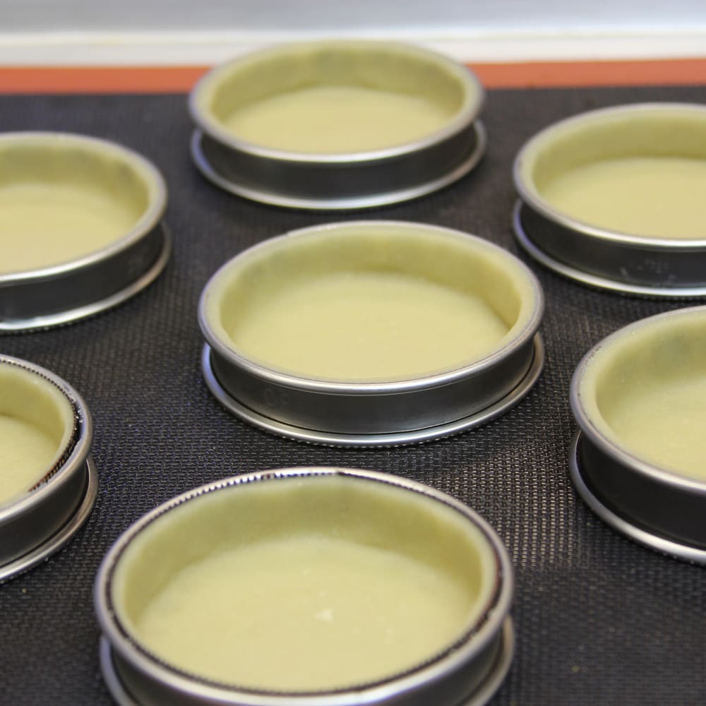 Matfer Bourgeat 371609 4 3/4" Round Tart Ring - Stainless Steel