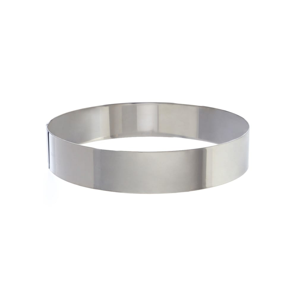 Matfer Bourgeat 371801 4 3/4" Ice Cream/Cake Ring, Stainless Steel