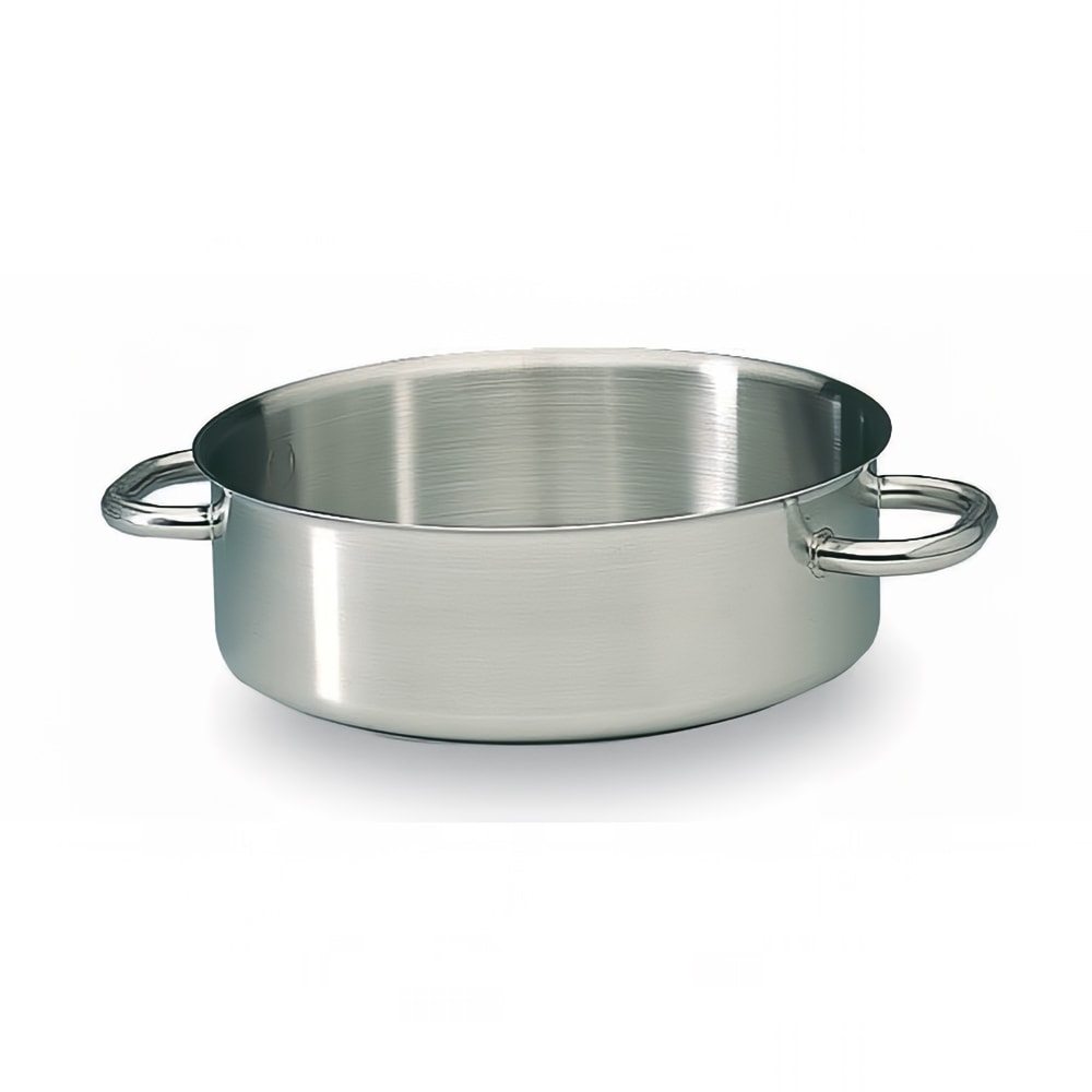 Matfer Bourgeat 697028 5 3/4 qt Stainless Steel Braising Pan, Induction ...