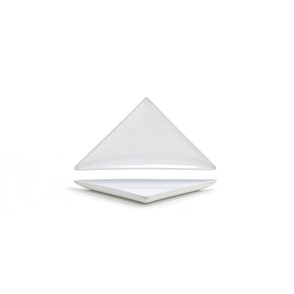 Front of the House Triangular Mod® Plate - 7 1/2" x 4", Porcelain ...