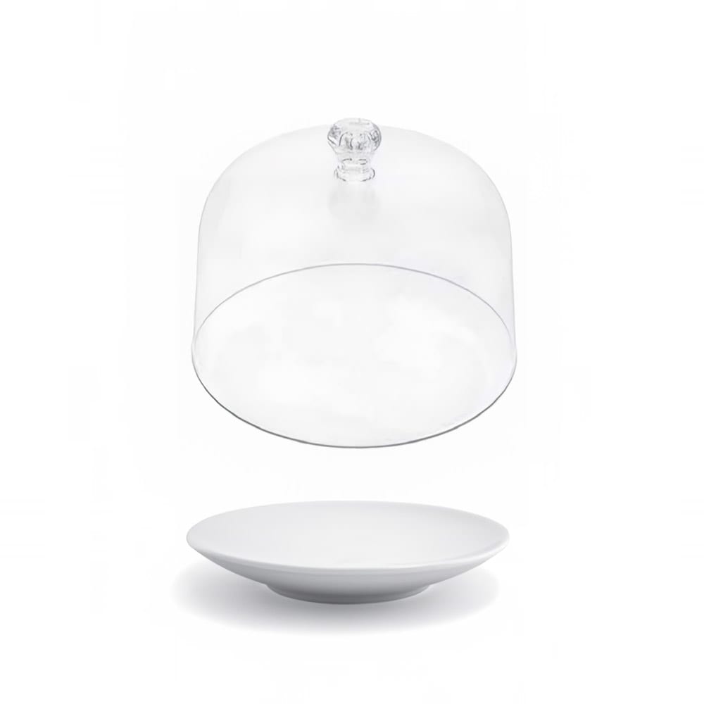 Front of the House 11" Round Dome Cover - Plastic, Clear (DCV006CLT28)
