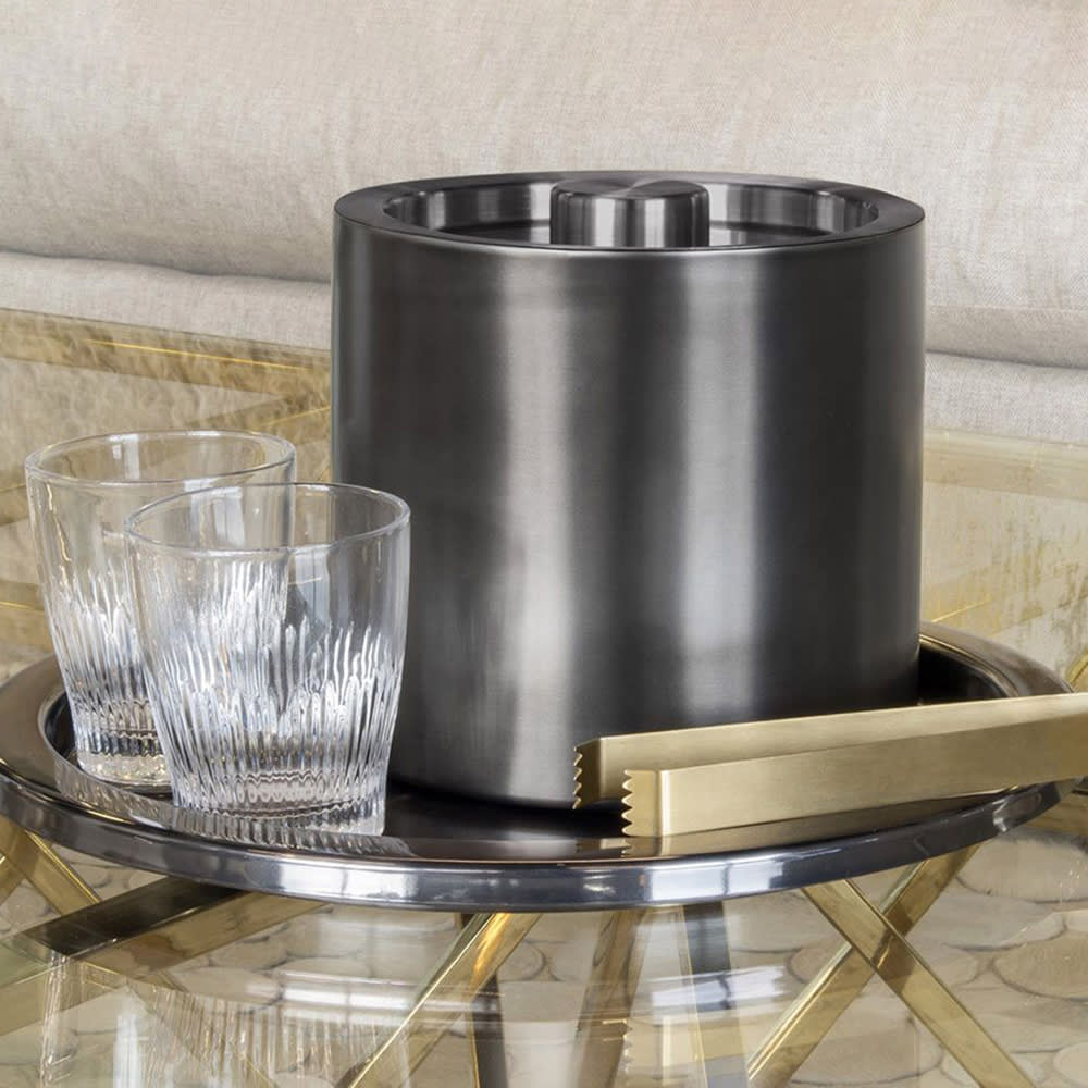 Front of the House 10 oz Double Old Fashion Glass - Chisel (RDO003CLG25)