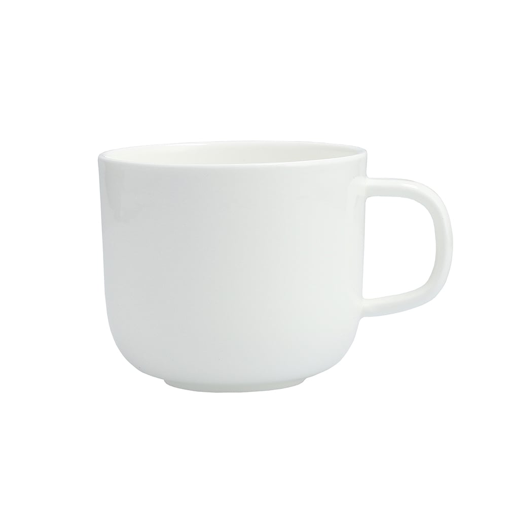 Fortessa 8 oz Modern Coupe Cup - China, White (FFD-MC-810)